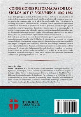 Confesiones Reformadas de los Siglos 16 y 17 VOL 3- Dennison Jr., James ...